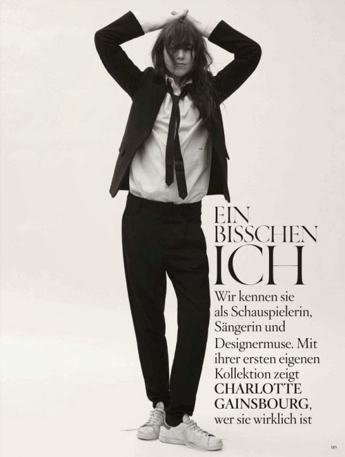 Charlotte Gainsbourg by Stefan Heinrichs for Vogue Germany August 2014 ...