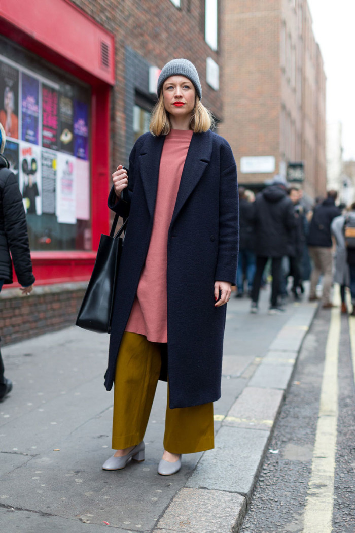 London Fashion Week Fall 2016 Street Style - Minimalist Street Style ...