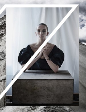 More Than a Woman: Jamilla Hoogenboom by Fabien Baron for Interview ...