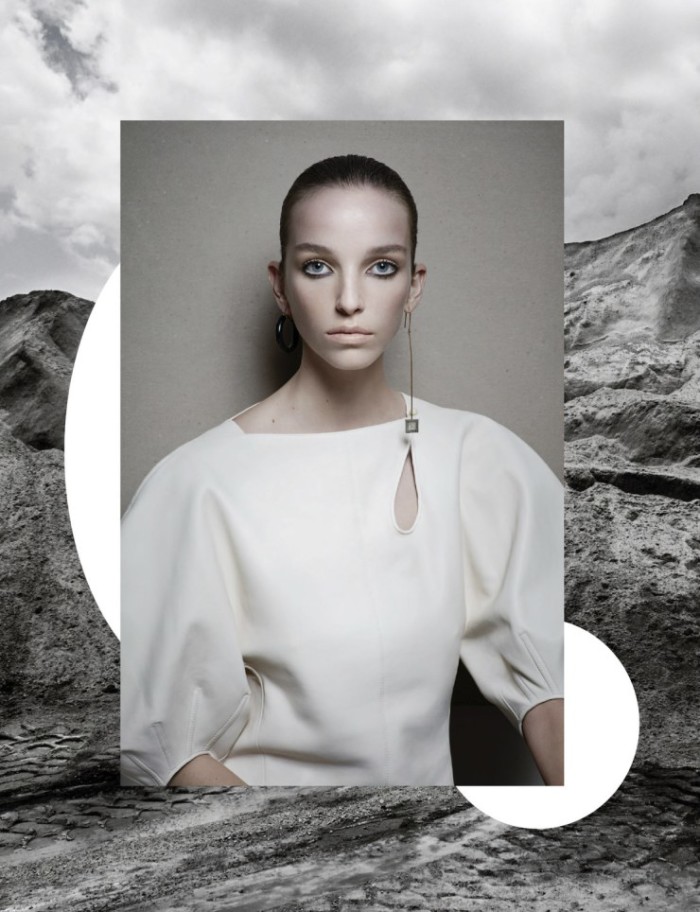 More Than a Woman: Jamilla Hoogenboom by Fabien Baron for Interview ...