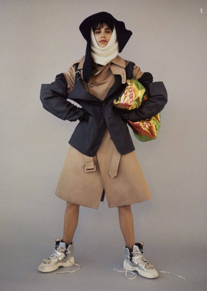 Mica Arganaraz in Maison Margiela by Angelo Pennetta for Dazed Magazine ...