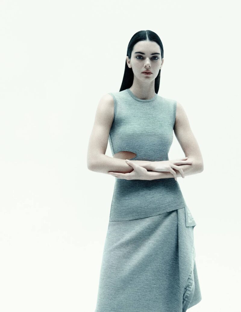 Kendall Jenner by Robin Galiegue for Vogue Italia April 2023 - Fashion ...