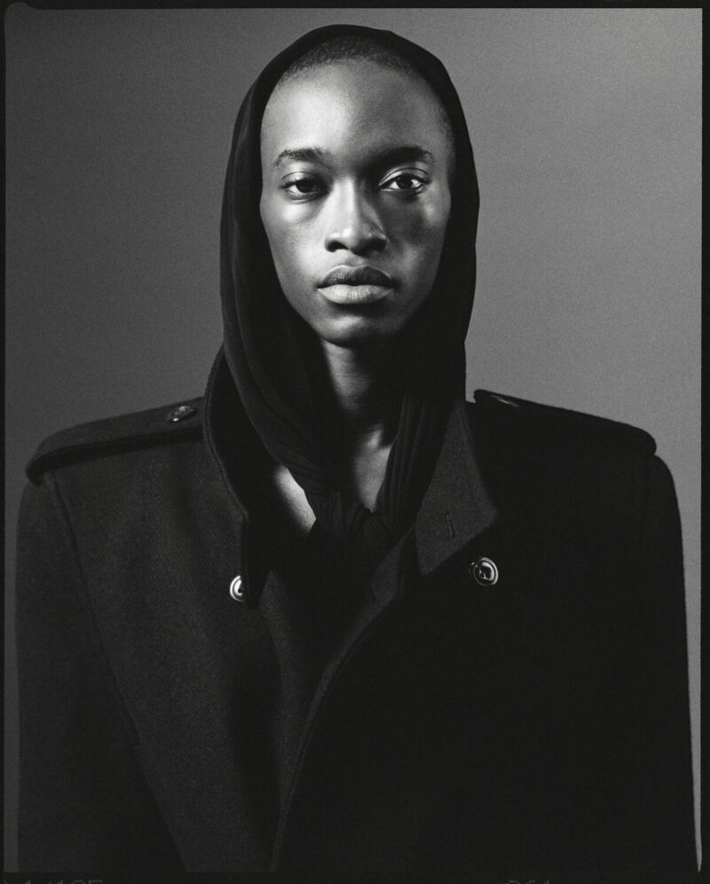 Cheikh Kebe & Felice Nova Noordhoff in Saint Laurent for Heroine ...
