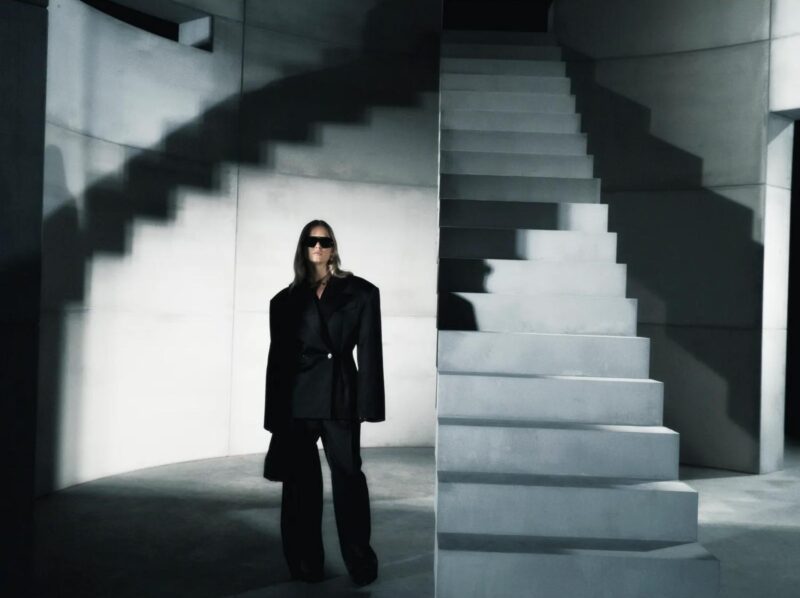 Anna Ewers by Hanna Tveite for Khaite Resort 2024 - Lookbooks - Minimal ...