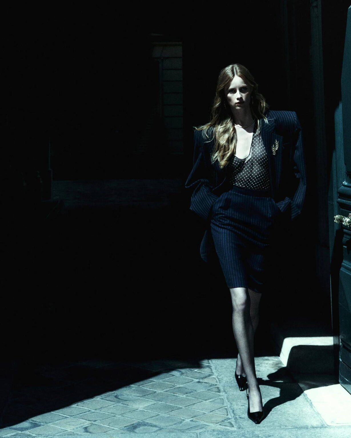 Rianne Van Rompaey in Paris by Robin Galiegue for Holiday Magazine Fall ...