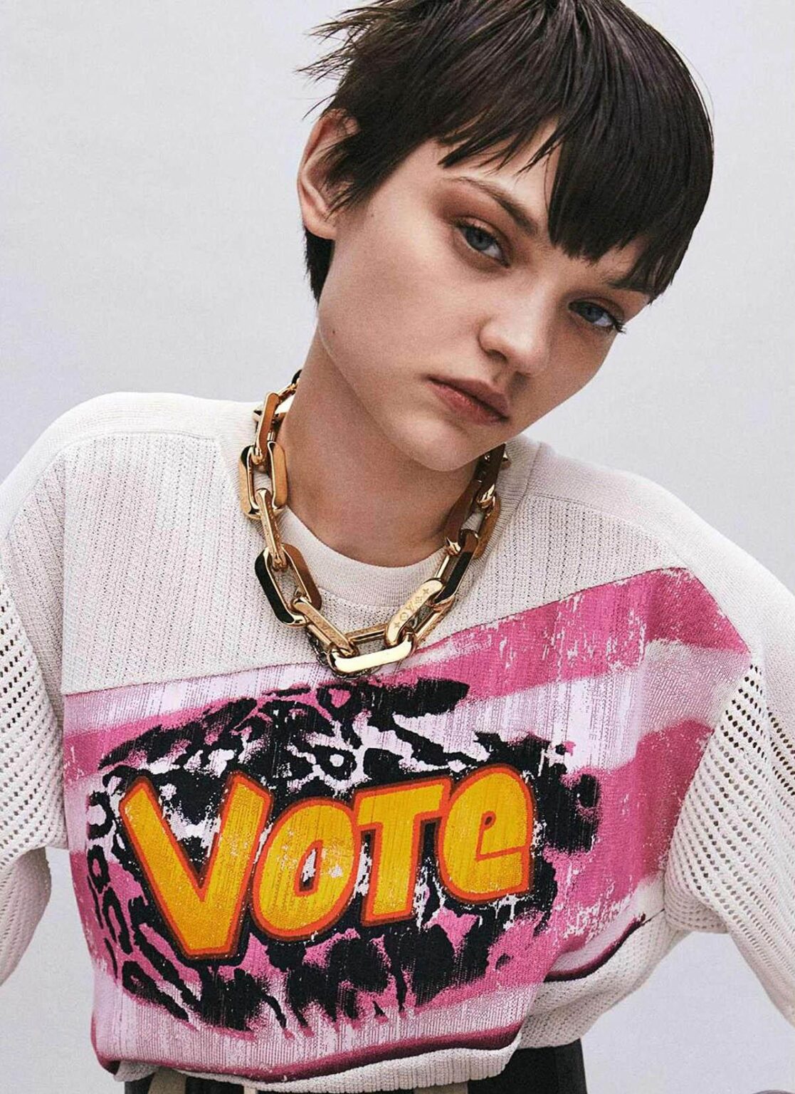 Pasha Harulia by Van Mossevelde + N for Elle France March 2021 ...