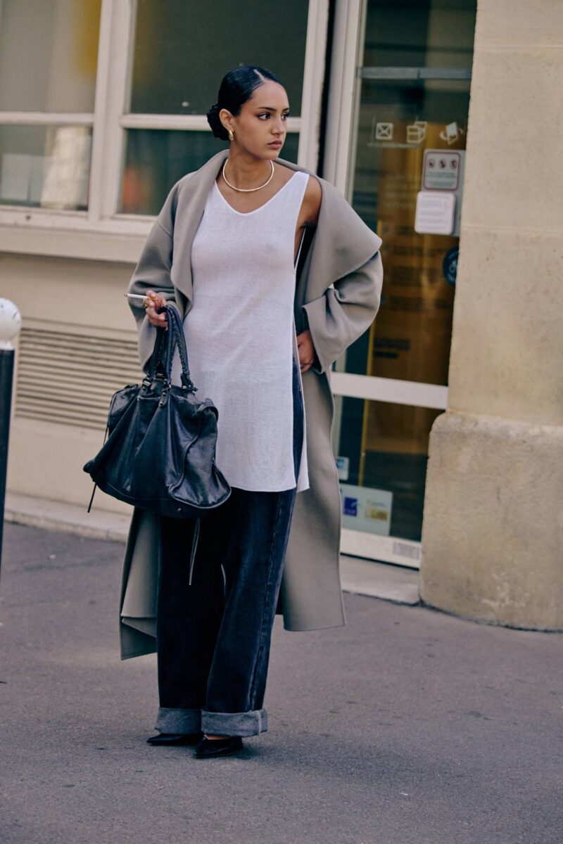 Paris Fashion Week Spring-Summer 2024 Street Style - Minimalist Street ...