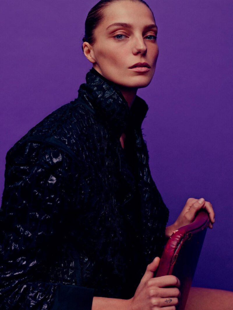 Daria Werbowy by Karim Sadli for i-D Magazine Spring 2014 - Fashion ...