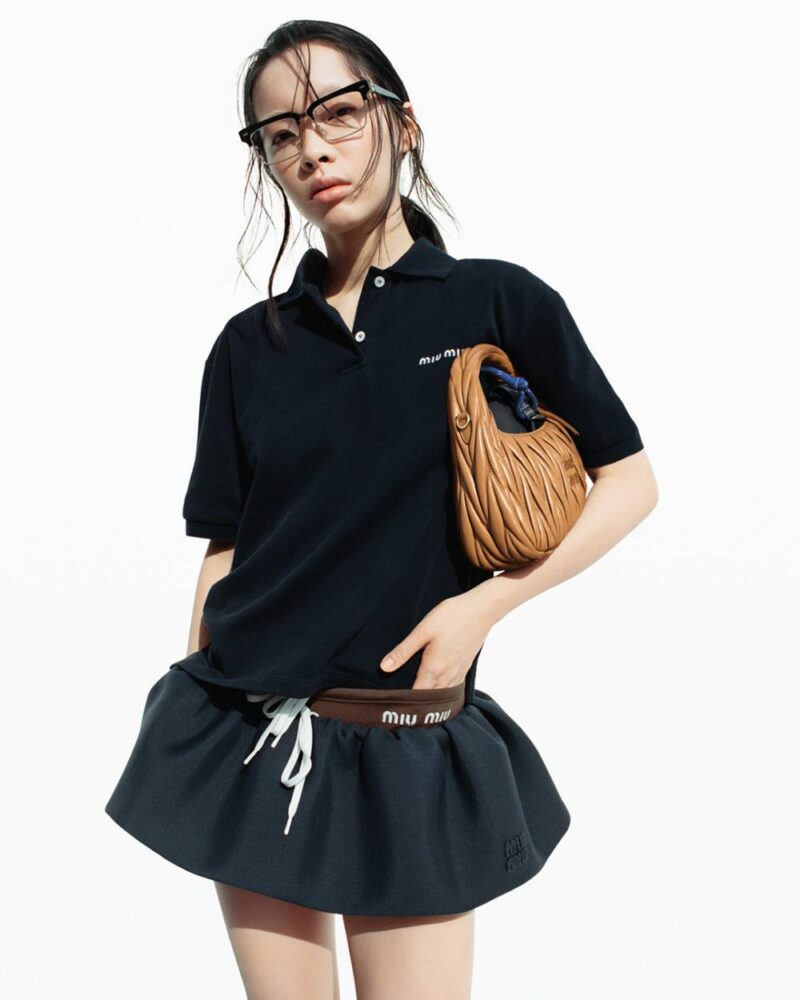 Emma Corrin, Cailee Spaeny, Angel Haze, Lexie Liu for Miu Miu Spring ...