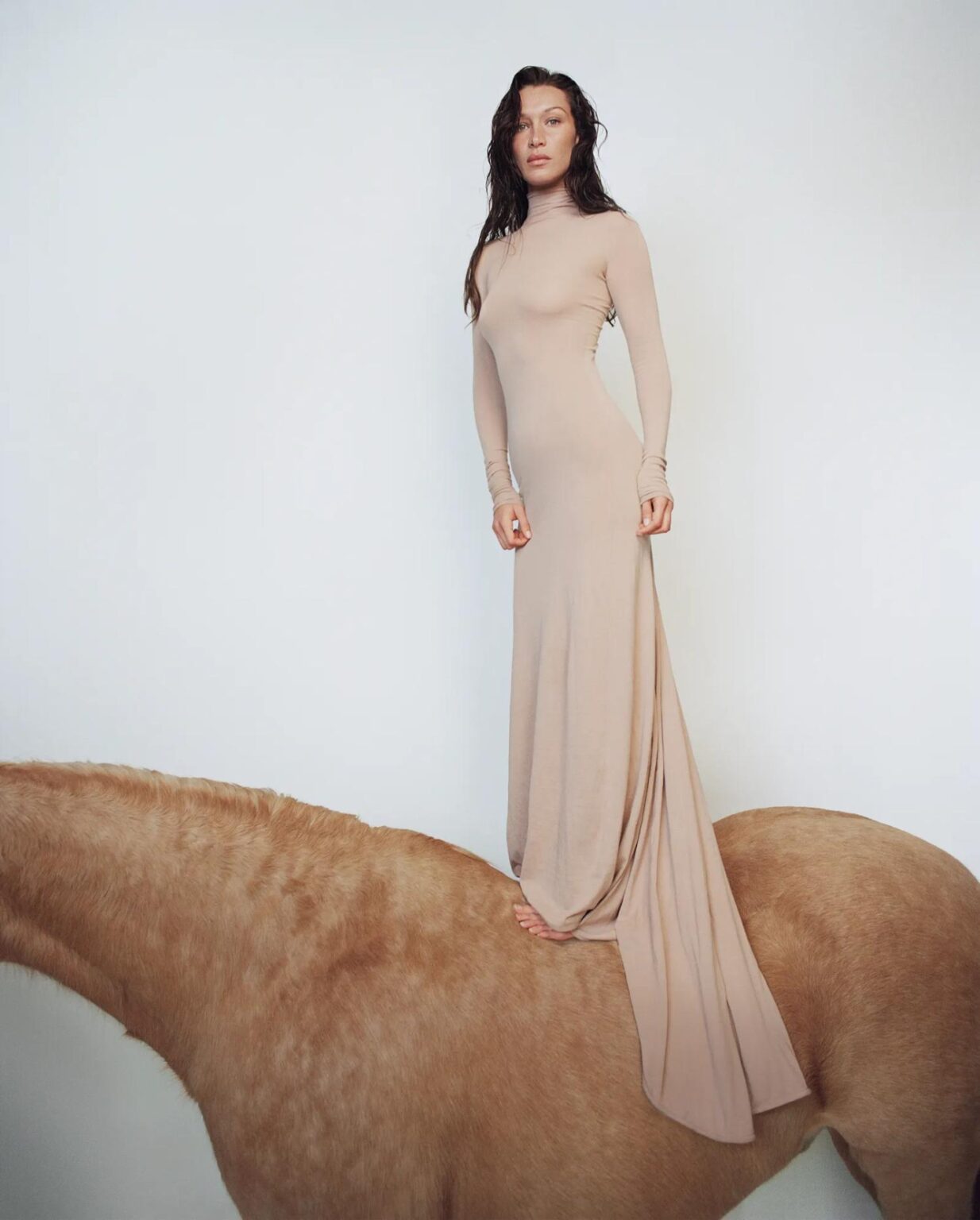 Bella Hadid by Zoe Ghertner & Alex Harrington for Vogue April 2024 ...