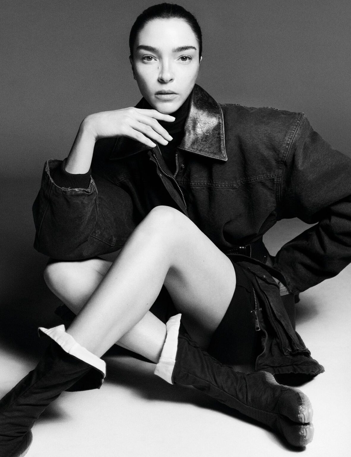 Mariacarla Boscono by Karim Sadli & Brian Molloy for W Magazine Spring ...