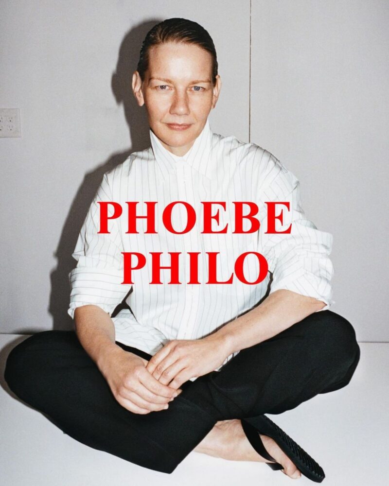 Sandra Hüller by Tyrone Lebon for Phoebe Philo Spring-Summer 2024 Ad ...