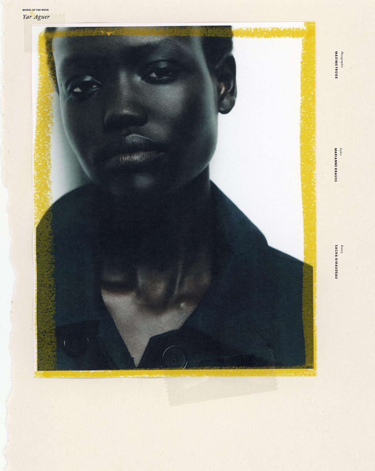 Yar Aguer by Maxime Froge for Models.com - Fashion Photography ...