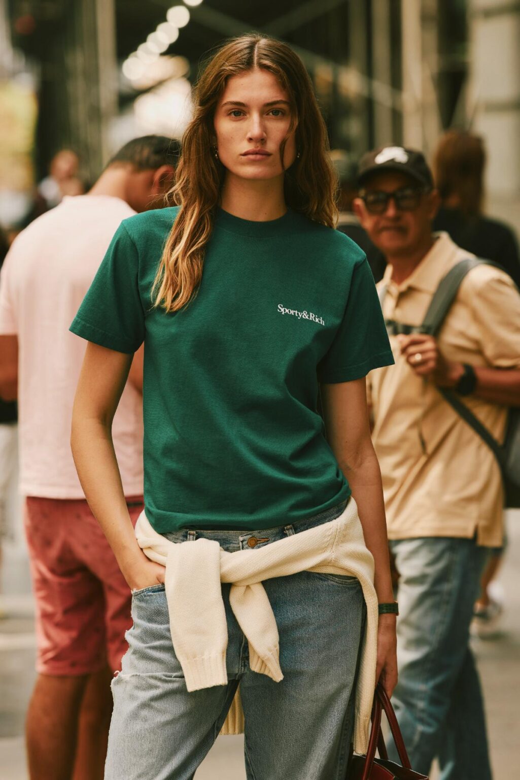 Altyn Isabella in New York City for Sporty & Rich Wall Street Fashion ...