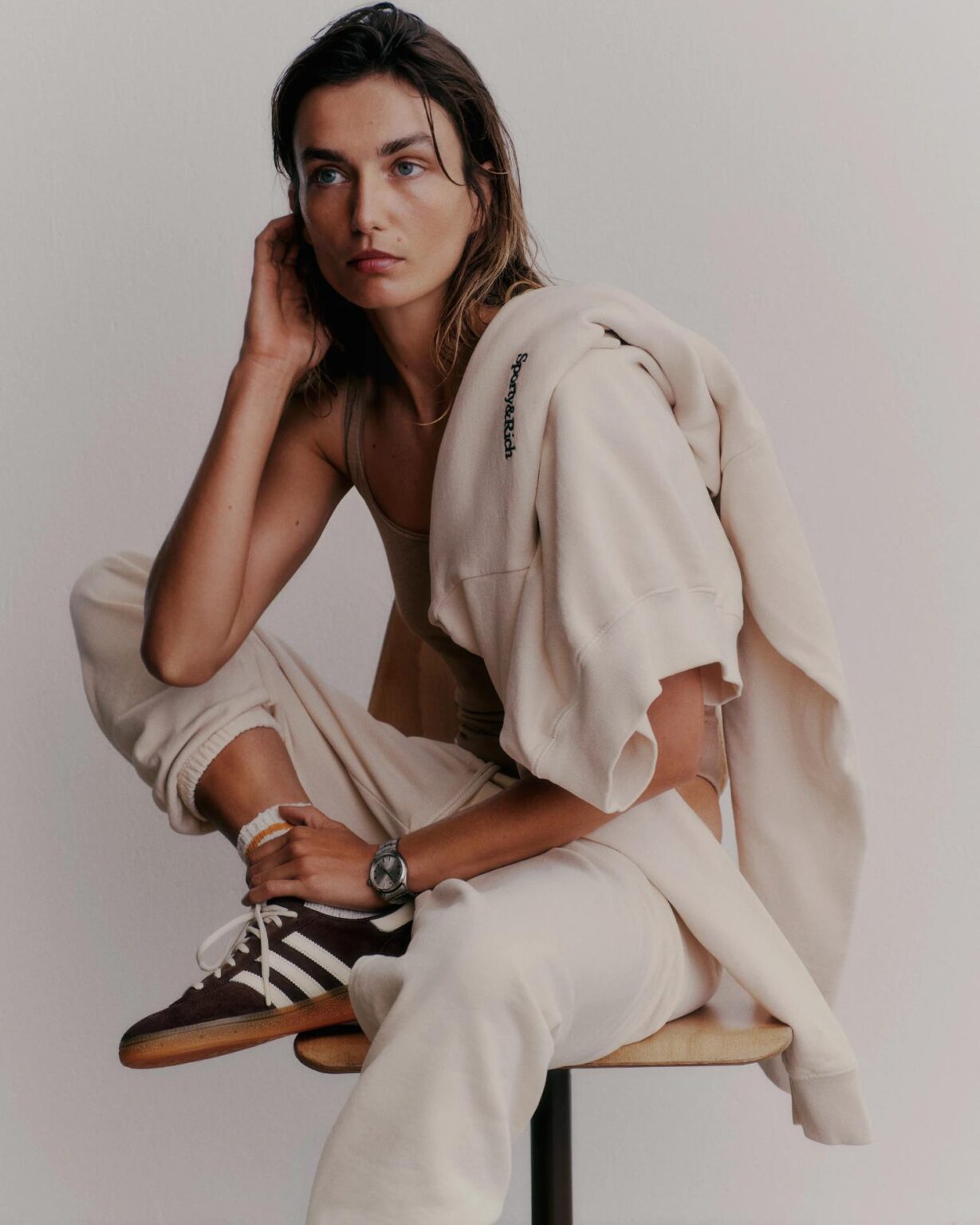 Andreea Diaconu by Dudi Hasson for Sporty & Rich Core Collection ...