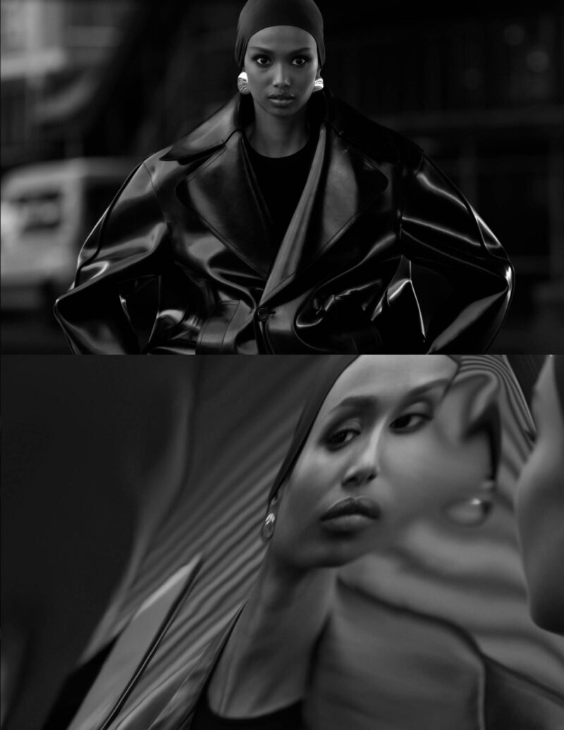 Ugbad Abdi by Wikkie Hermkens for Vogue Netherlands December 2024 ...