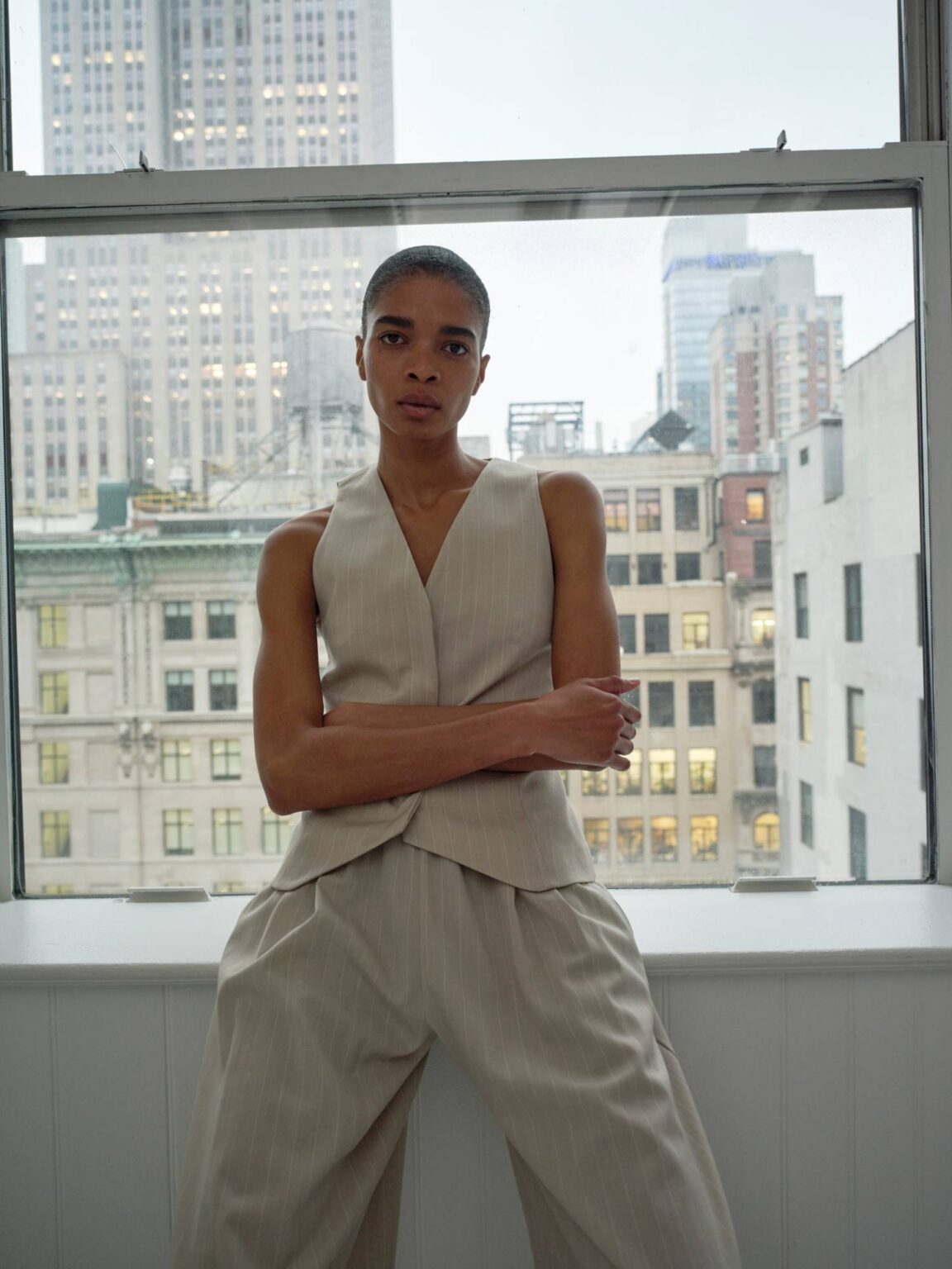 Raven Wallace by Stanislas Motz-Neidhart for St. Agni Spring-Summer ...